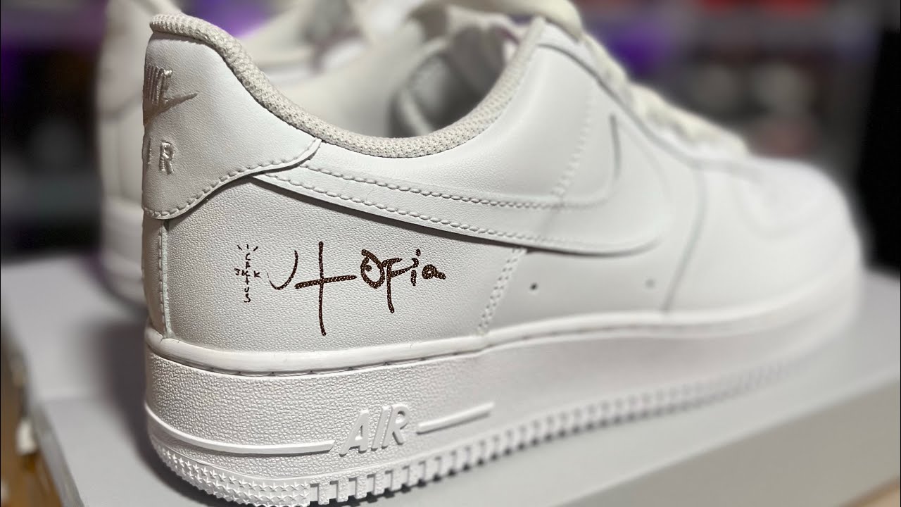 Unboxing Travis Scott AF1 "UTOPIA". - YouTube