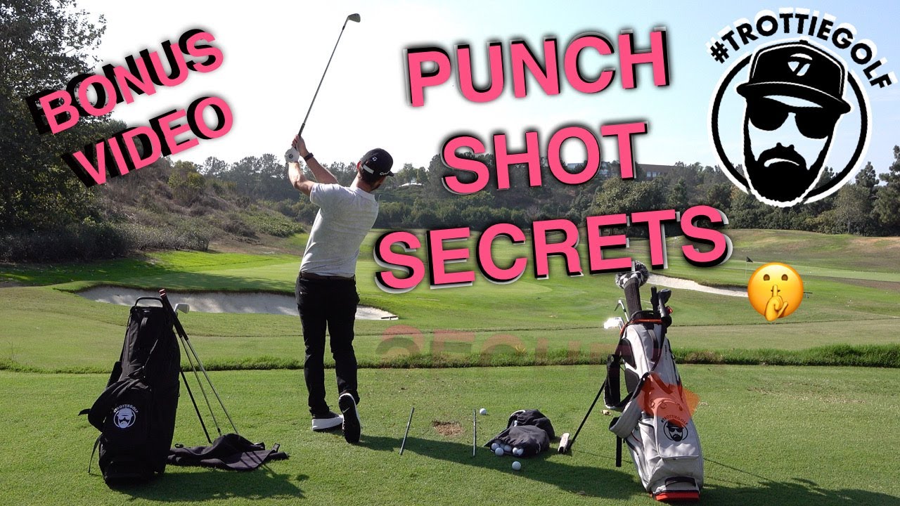 How To Successfully Play A Golf Punch Shot | TrottieGolf - YouTube