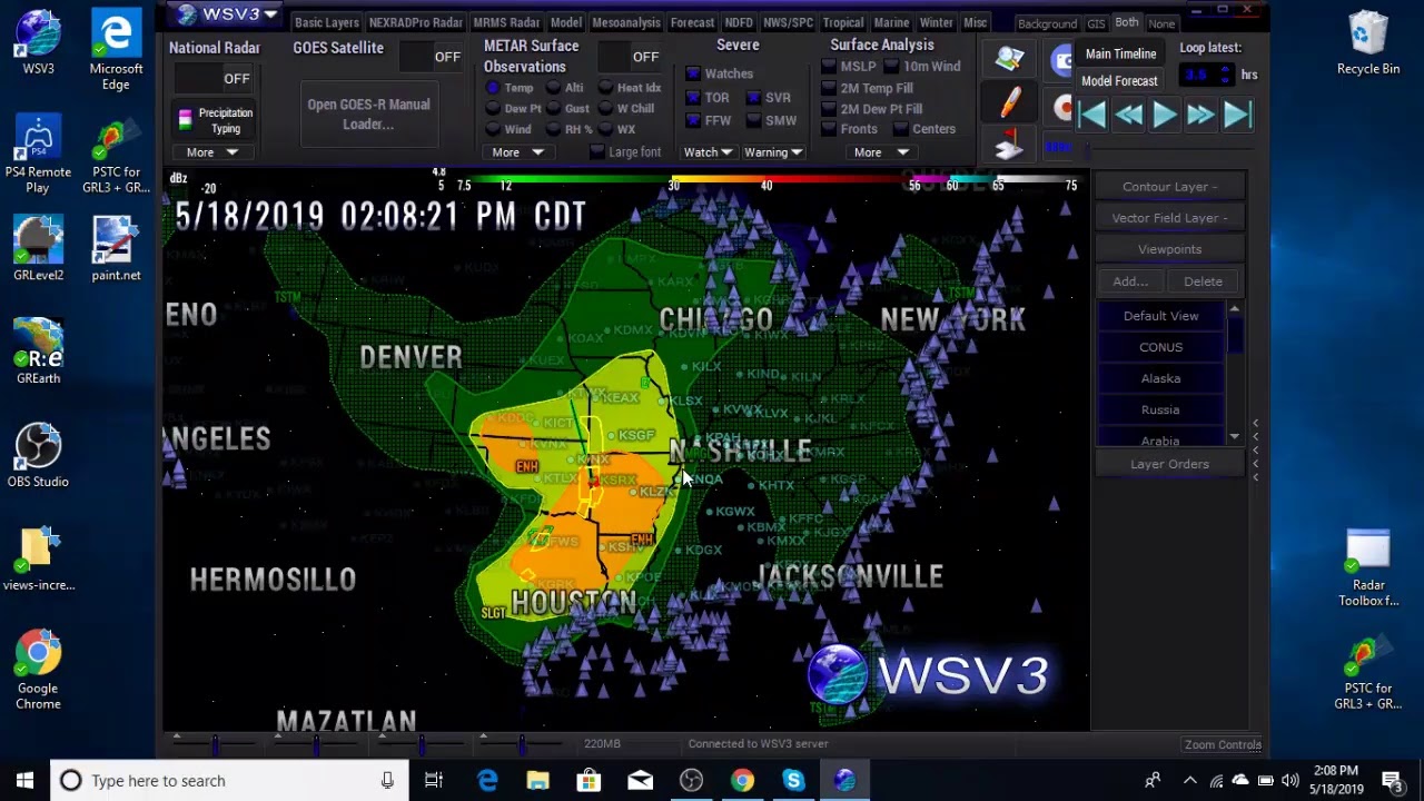 Severe weather live stream - YouTube