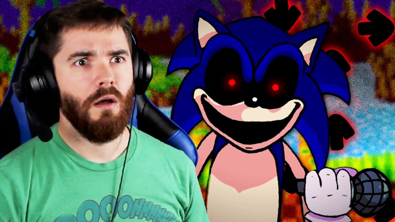SONIC.EXE IN FNF IS A DISTURBING EXPERIENCE - YouTube