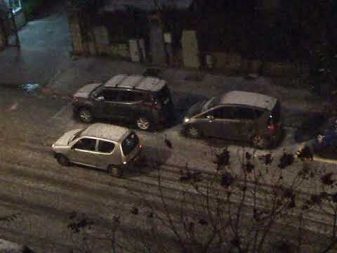 Snow in Palermo - YouTube