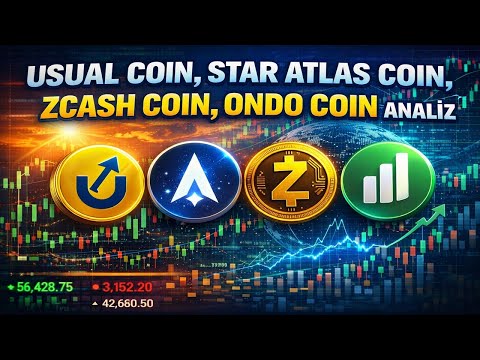 Günlük Altcoin Analizi: USUAL COİN , STAR ATLAS  , ONDO , ZCASH ANALİZİ 23.01.2026