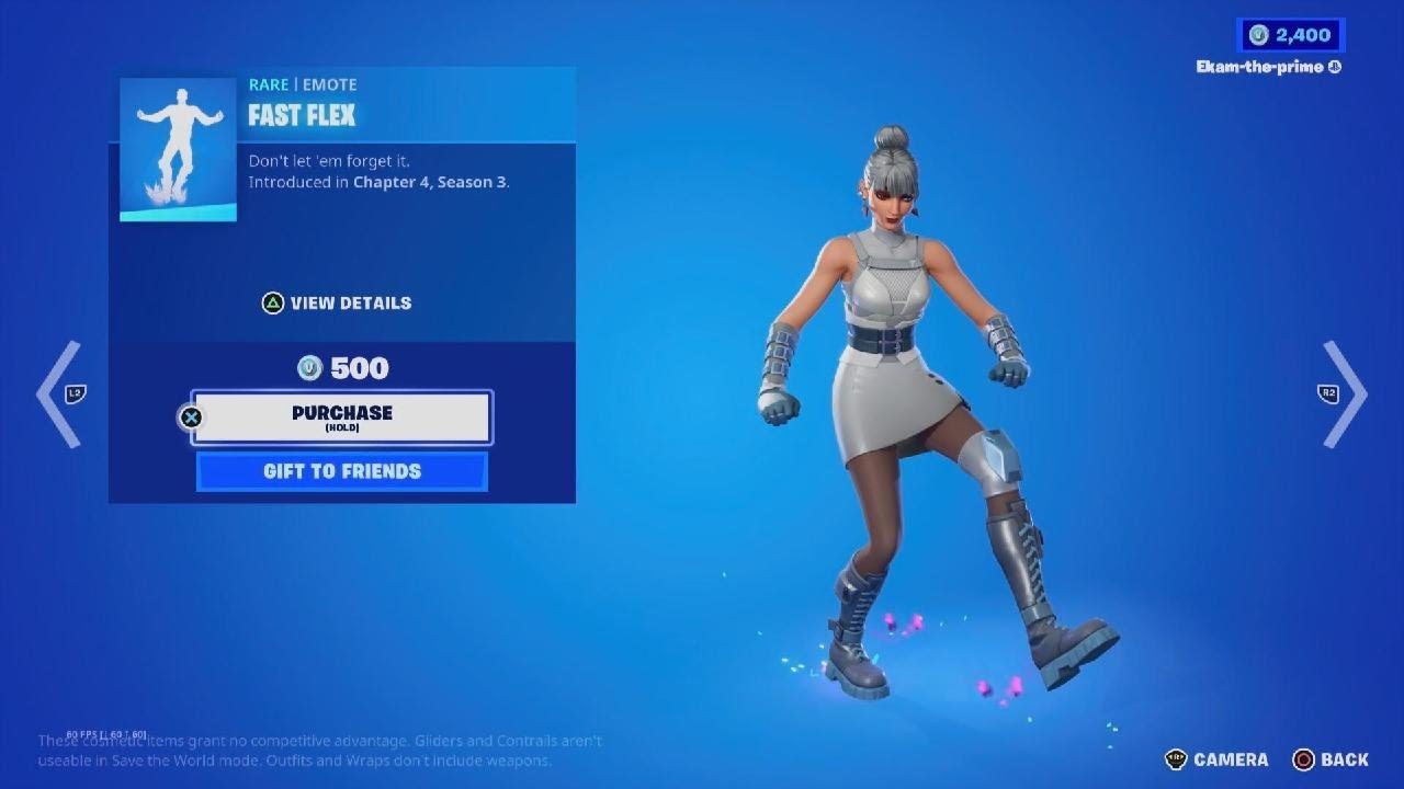 New fortnite fast flex - YouTube