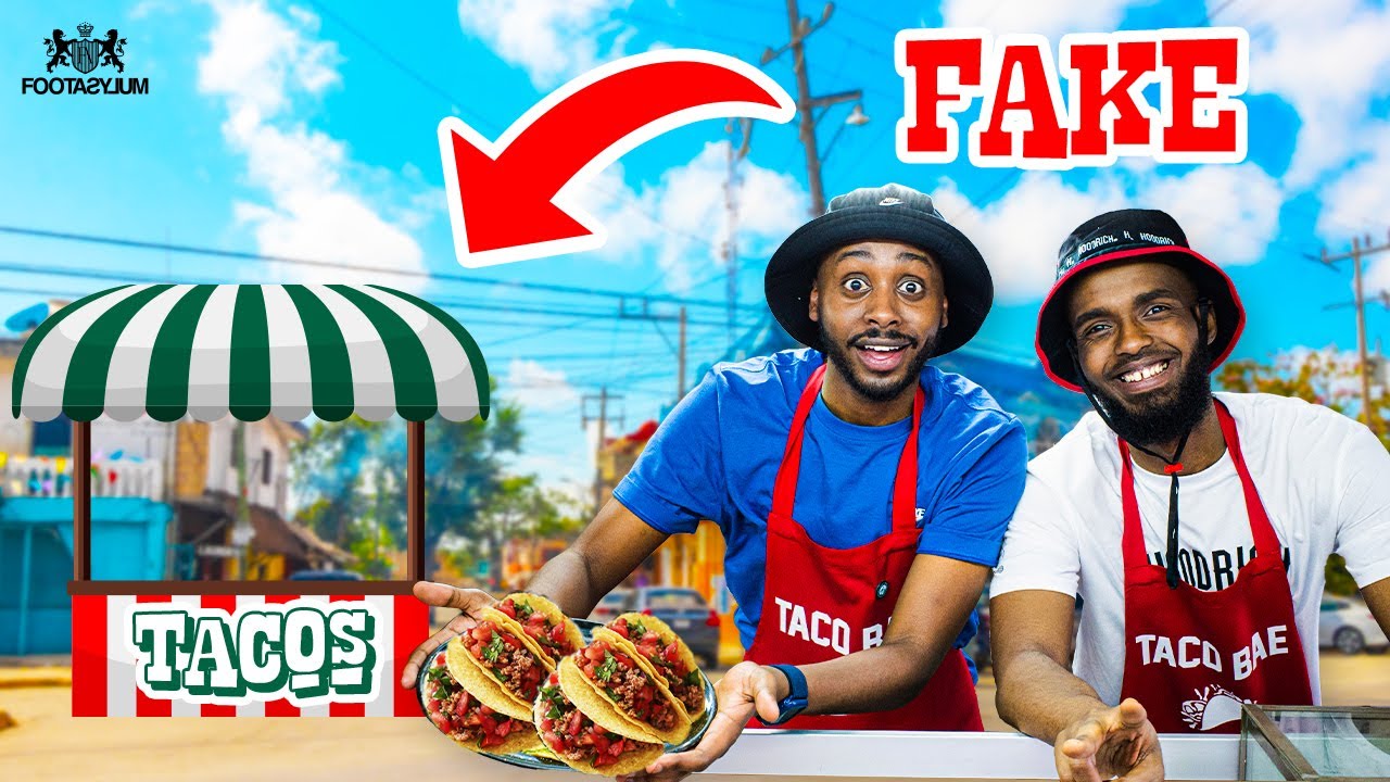 DARKEST and SHARKY Taco Stand (FAKE EMPLOYEE) - YouTube