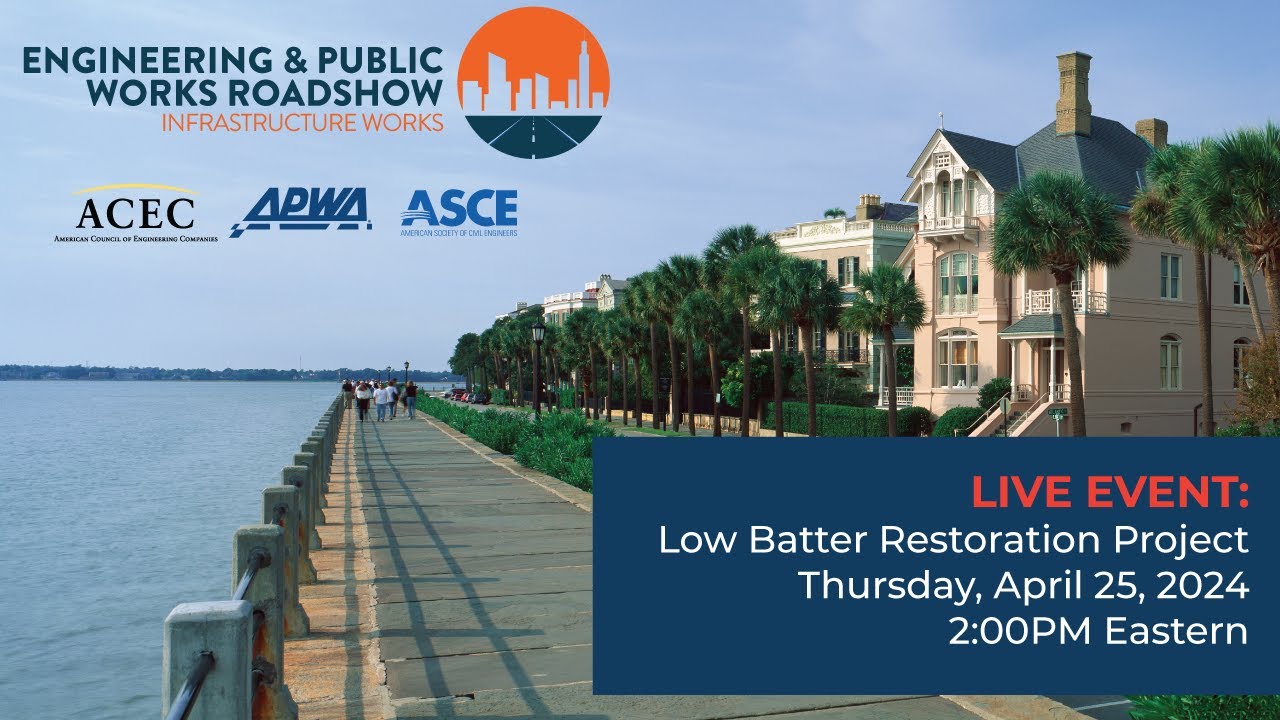 Engineering & Public Works Roadshow Live from Charleston, SC - YouTube