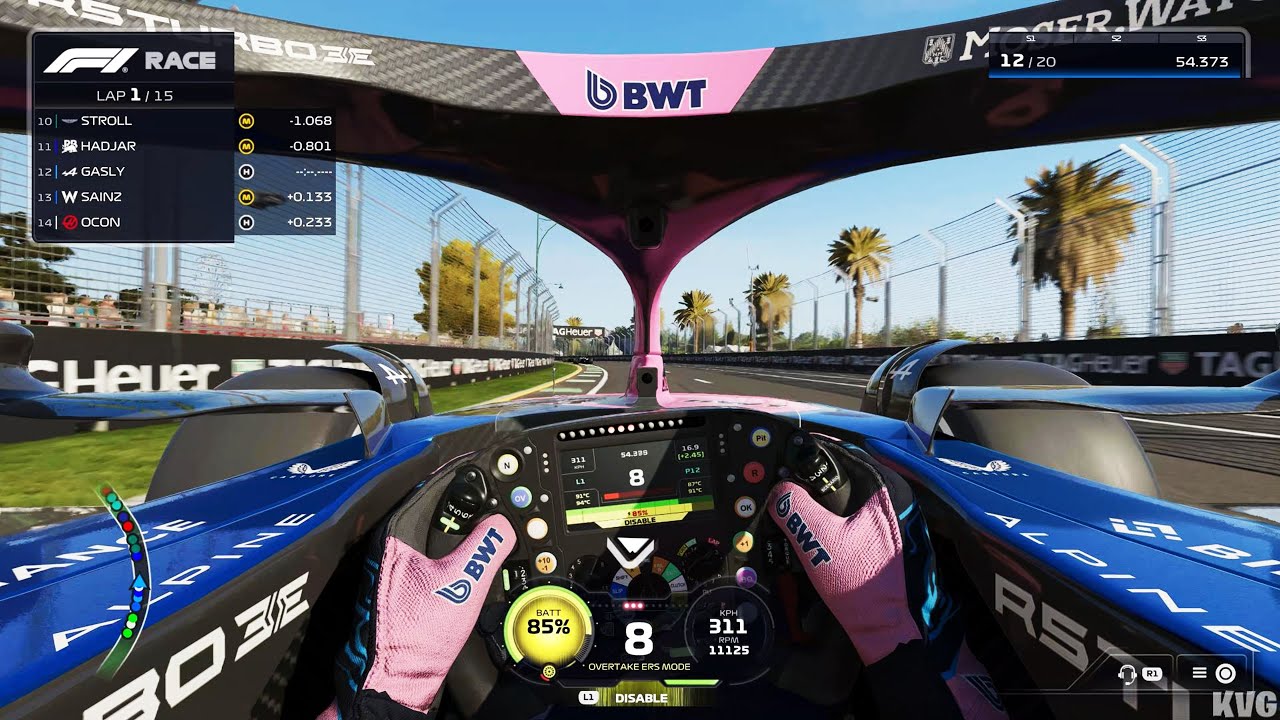 F1 25 - BWT Alpine F1 Team (Renault E-Tech RE25) - Cockpit View ...