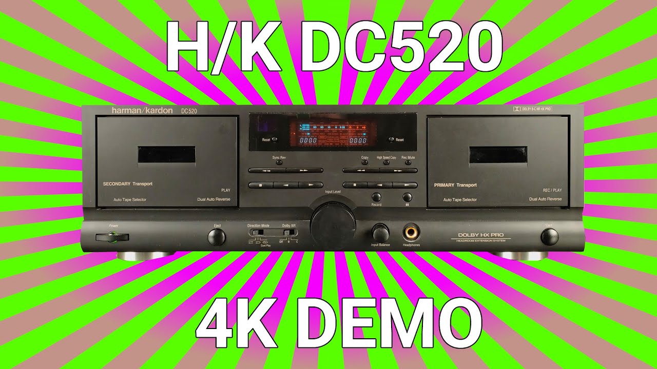HARMAN KARDON DC520 DEMO in 4K - YouTube