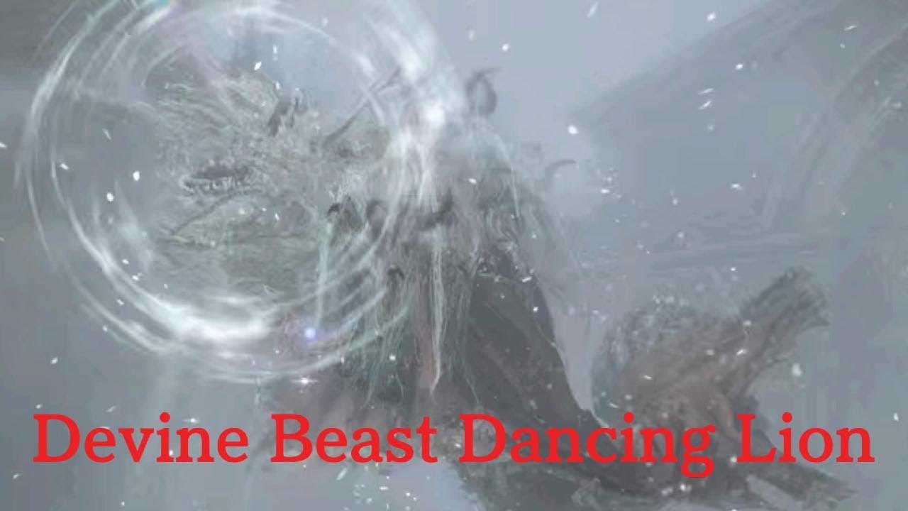 Elden Ring SotET - Devine Beast Dancing Lion - YouTube