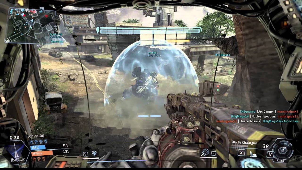 Titanfall HD Sniper Gameplay -- Longbow DMR -- Fracture Attrition 2-2 ...