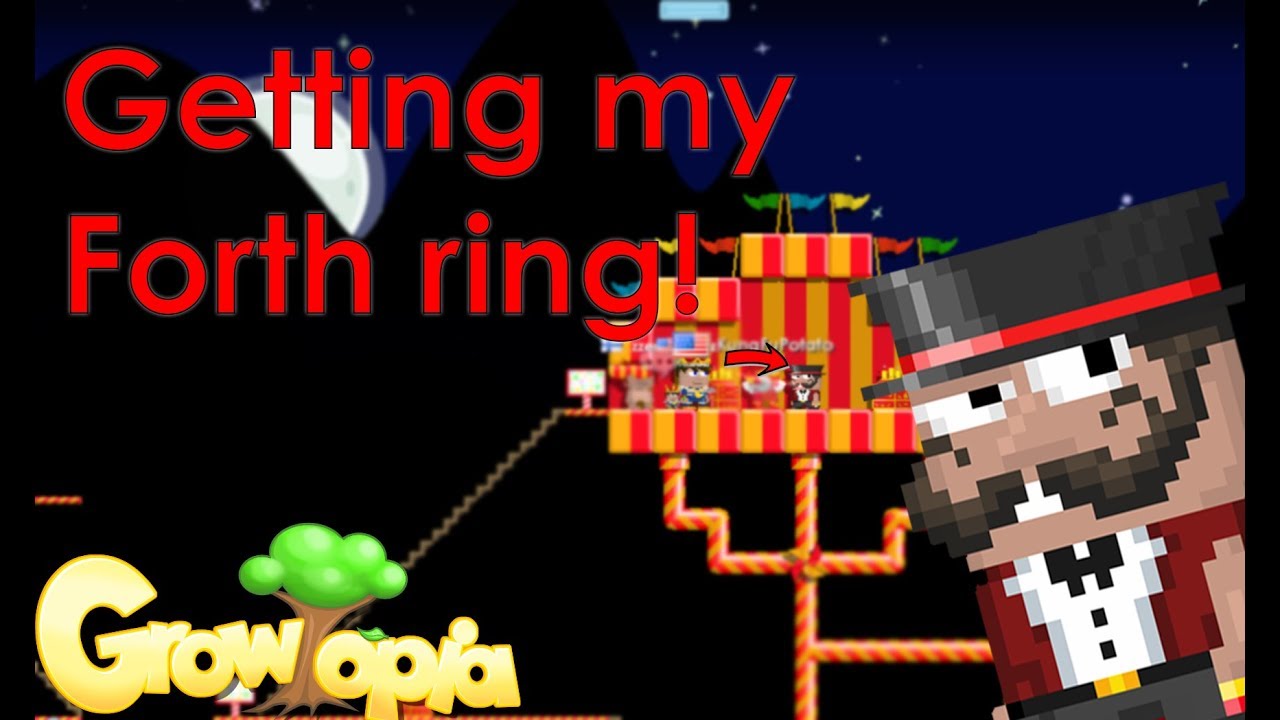 Getting My 4th Ring | Growtopia - YouTube