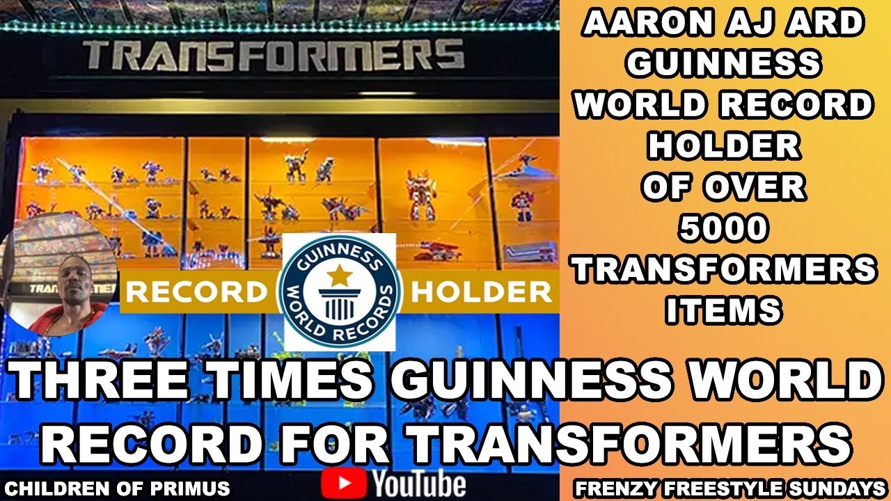 Three Times Guinness World Record of over 5000 Transformers - YouTube