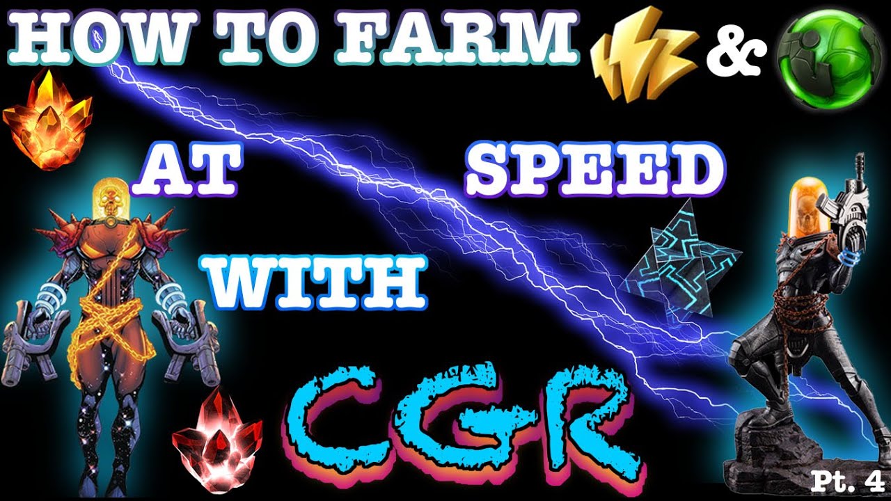 MCOC - How to farm Energy Refills and Revives FAST with CGR - Pt. 4 ...