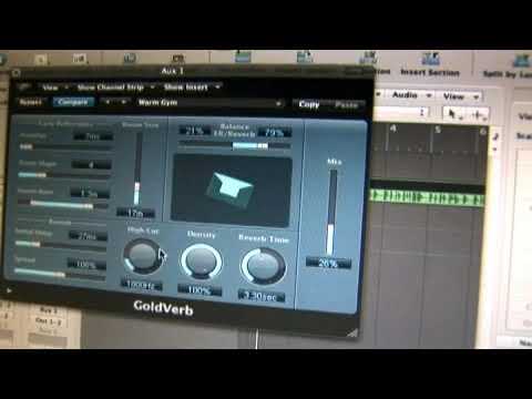 Gold Verb Plug-In for Logic Pro - YouTube