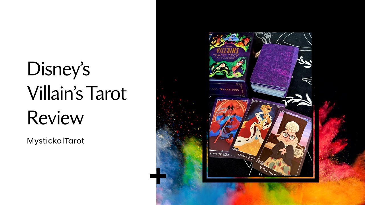 Disney Villian's Tarot: Review - YouTube