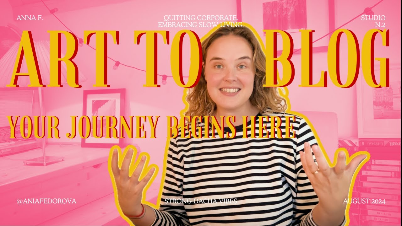 Transform Your Art into Inspiring Blogs: Self-Coaching Techniques - YouTube