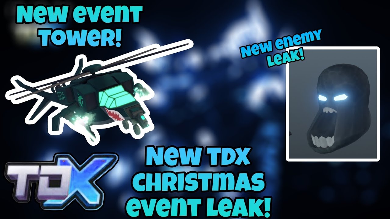 ALL TDX CHRISTMAS EVENT LEAK YET (ROBLOX TOWER DEFENSE X - YouTube