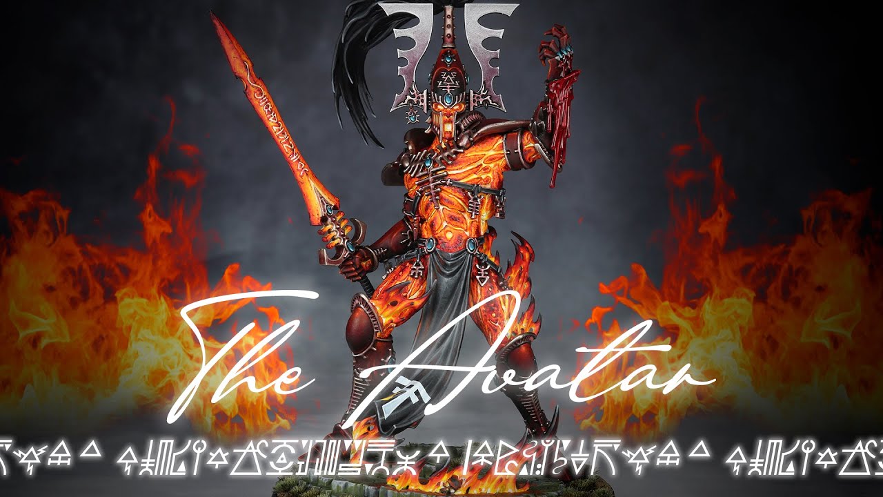 Painting the MOST EPIC AVATAR! Body and Flames - YouTube