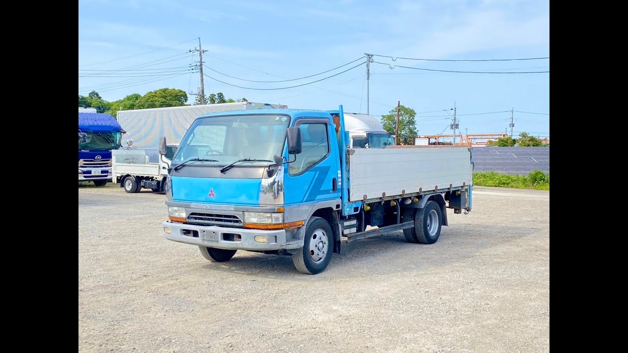 1998 Model, Mitsubishi Canter Truck, 4D33 Engine !! - YouTube