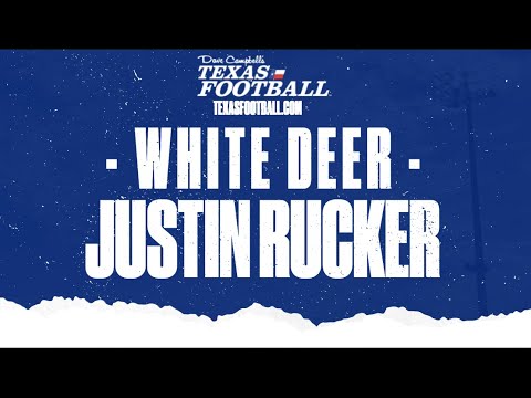 INTERVIEW White Deer head coach Justin Rucker - YouTube