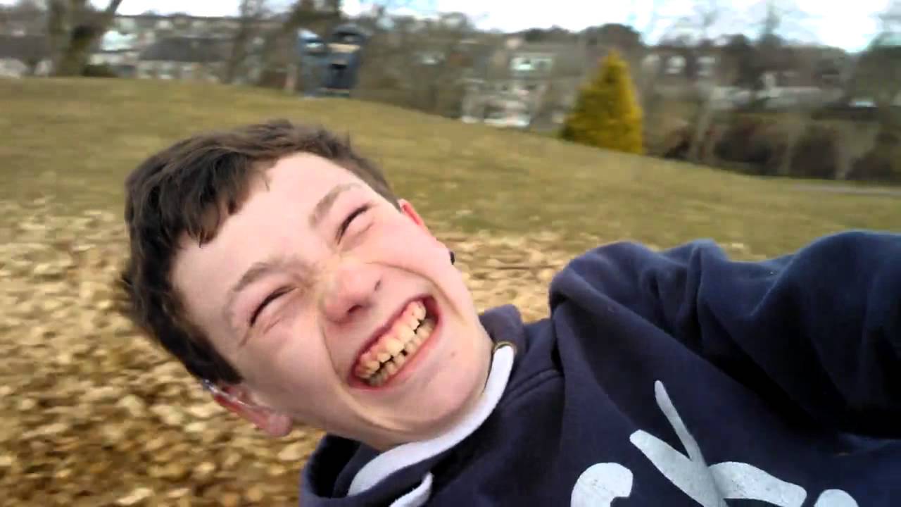 Pasty White Boy on a Roundabout - YouTube