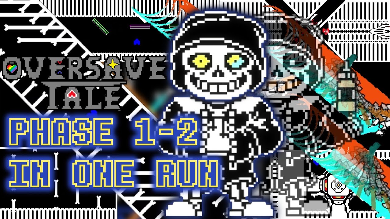 Oversave-tale B-TTale Espe Fight By FDY Phase 1-2 IN ONE RUN #undertale ...