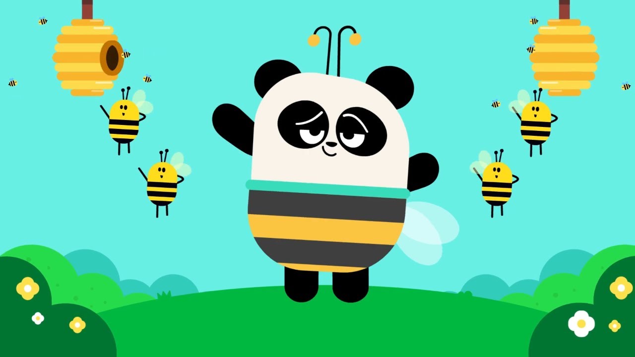 BEES BUZZ CHANT 🐝🎶 Dance Songs for kids | Lingokids Dance - YouTube