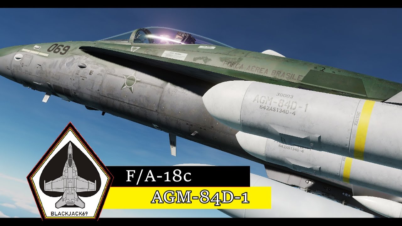 Tutorial #7 F/A-18c AGM-84D-1 Harpoon - YouTube
