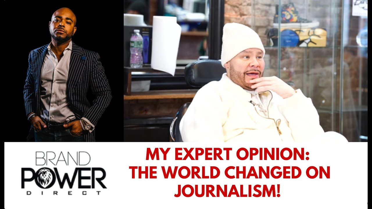 My Expert Opinion: Journalism Changed On Us! Fat Joe & Math Hoffa Need ...