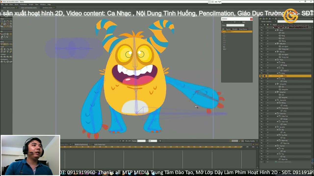 Bài 7: Switch & Smart Bone | Gaia Academy | Moho Animation - YouTube