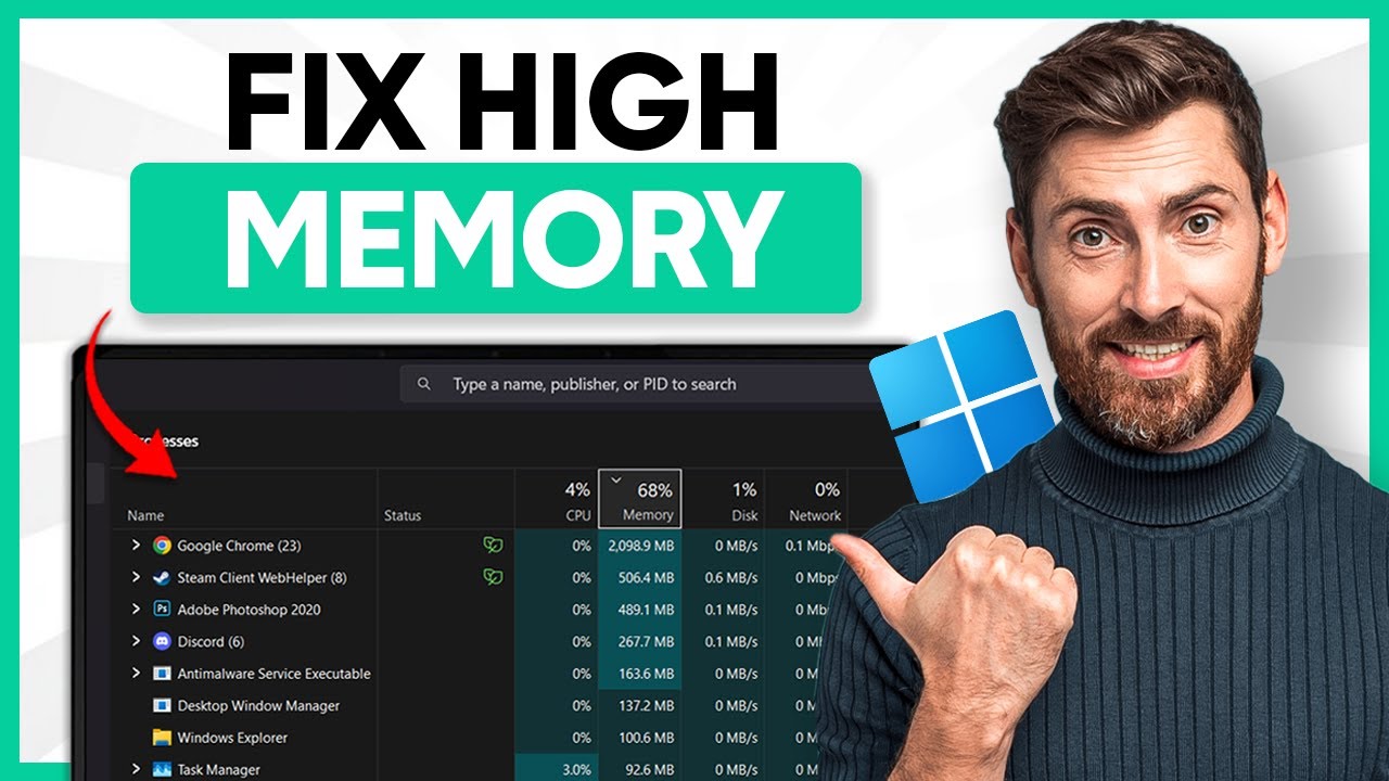 How to Fix High Memory/CPU/RAM Usage On Windows 11 (2026) - YouTube