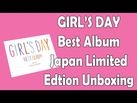 Girl's Day Best Album Japan Limited Edition Unboxing - YouTube