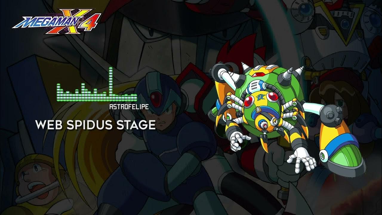 Mega Man X4 - Web Spider Stage (Cover) - YouTube