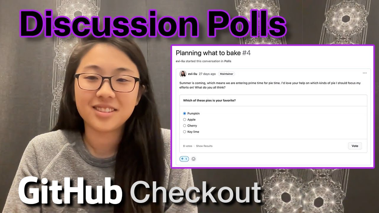 Now you can have polls in GitHub Discussions: Checkout - YouTube