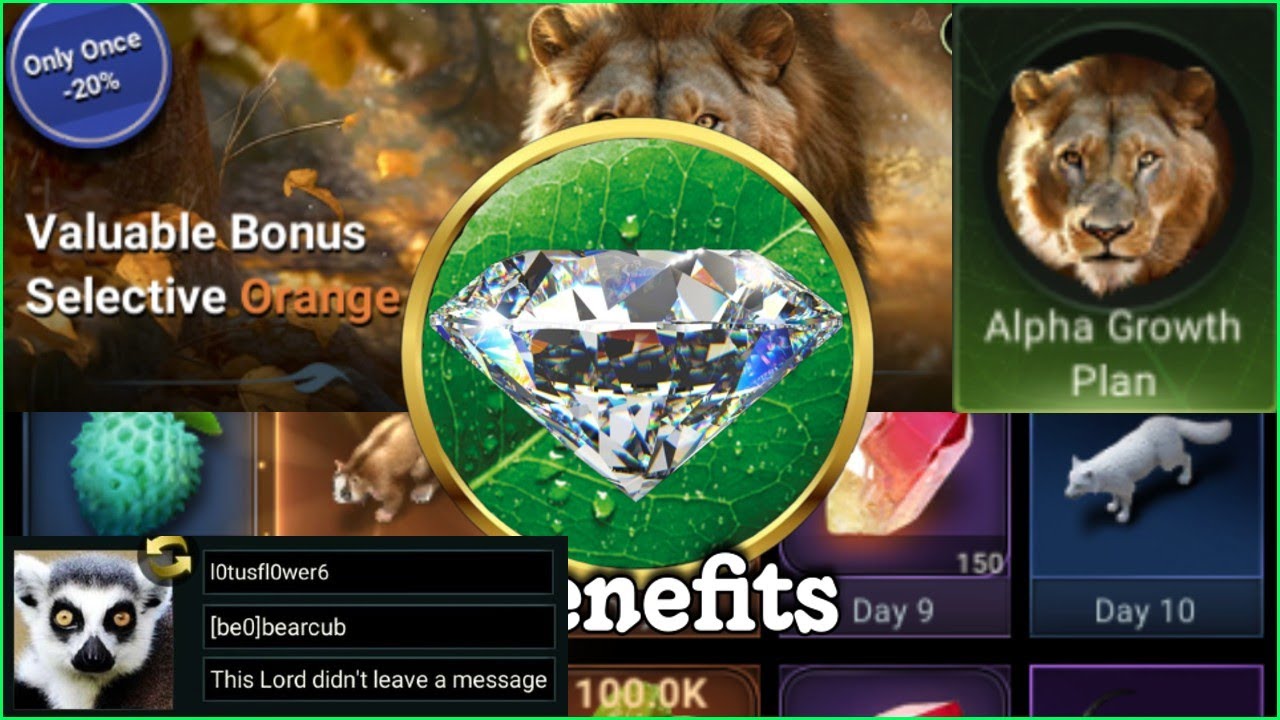 Alpha Growth - Benefit | Beast Lord: The New Land - YouTube