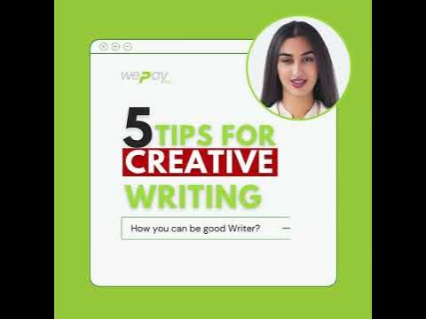 5 Tips For Creative Writing | Video Part 1 | How To improve writing ...