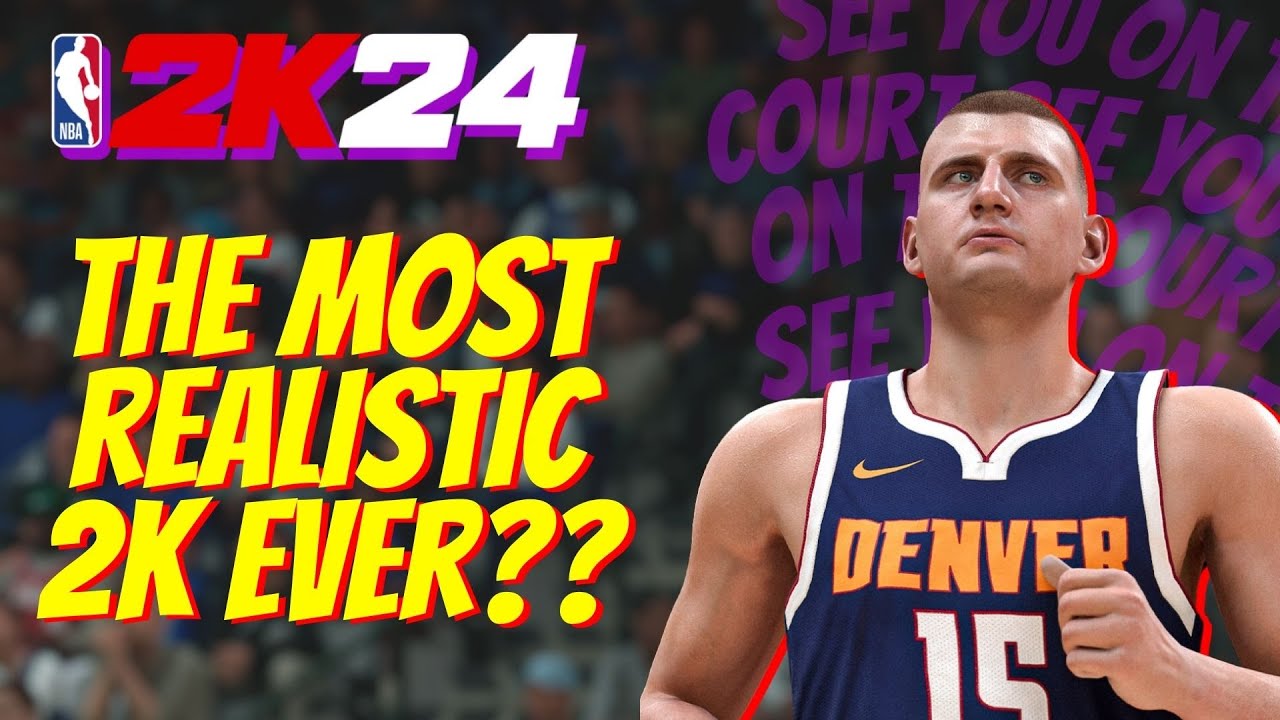 Is this THE MOST REALISTIC NBA 2K Ever?! NBA 2K24 ProPLAY showcase ...