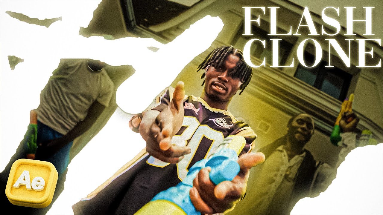 FLASH CLONE TRANSITION | Tutoriel After Effect - YouTube