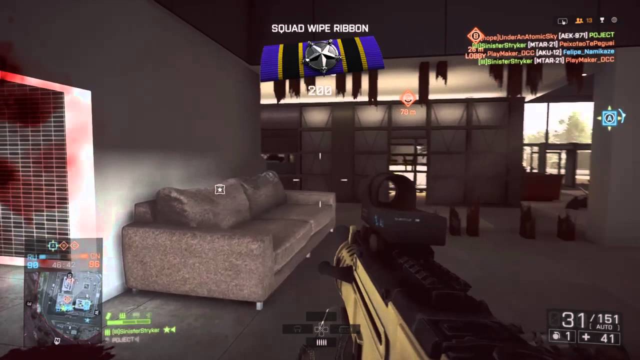 BF4: MTAR-21 Gameplay - YouTube