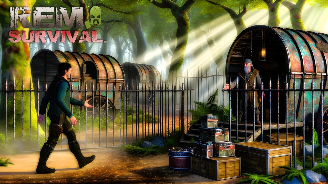 REM Survival Gameplay - Exploring More Of the Map / Unlocking the Wind ...