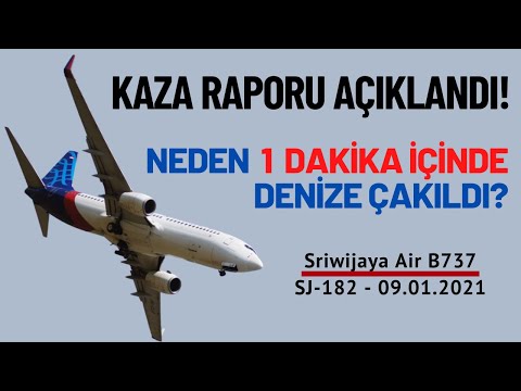 BOEING 737 ENDONEZYA'DA NEDEN DENİZE ÇAKILDI? (AUTOTHROTTLE NEDİR?)