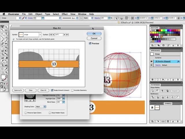 Quick Tip: How to Use 3D Revolve to Make Sports Balls in Adobe ...