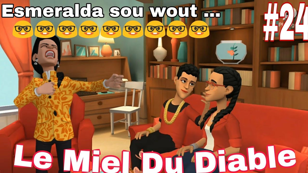 Le miel du diable ep 24 | Esmeralda sou wout pou jwenn papa'l | feyton ...