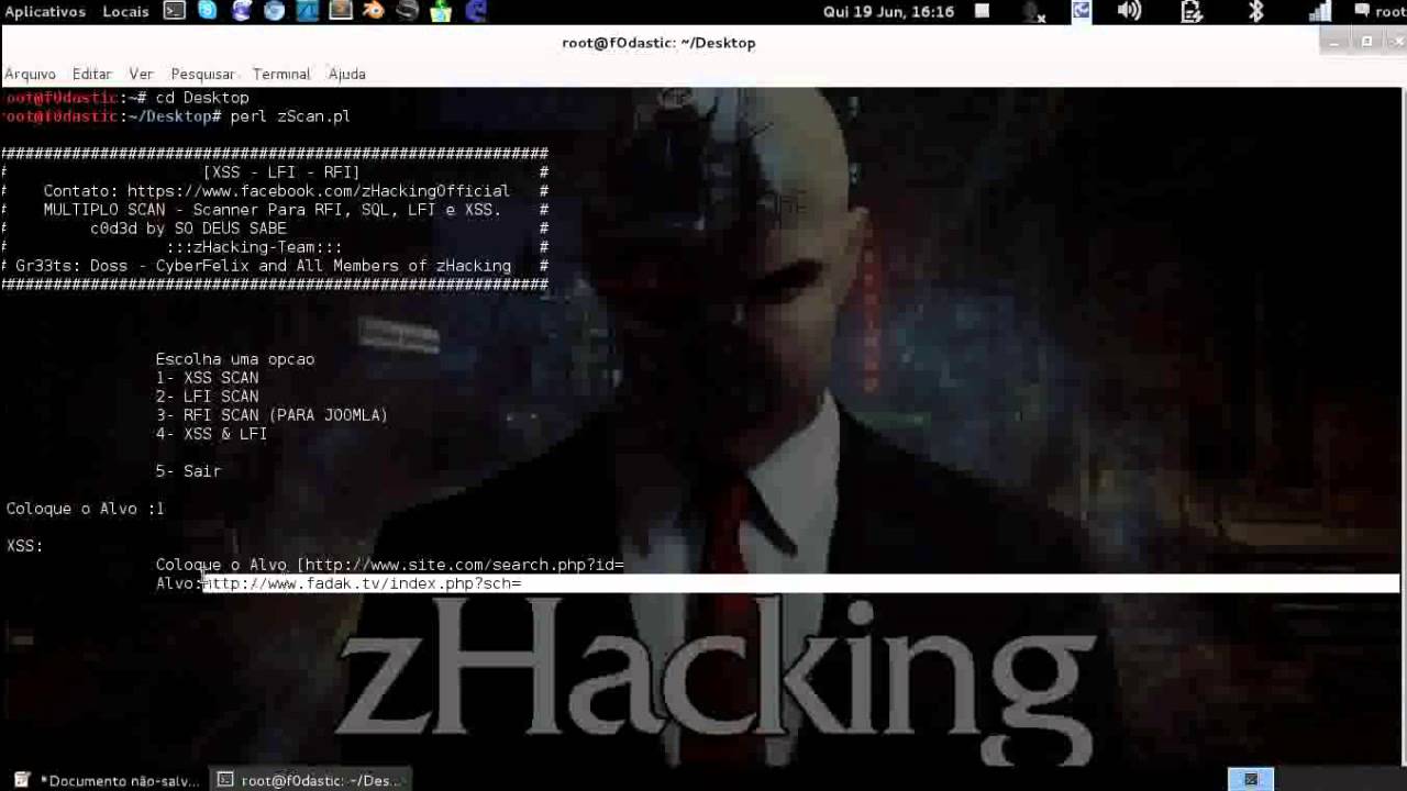 Scanner XSS,LFI,RFI 2014 [zHacking] - YouTube