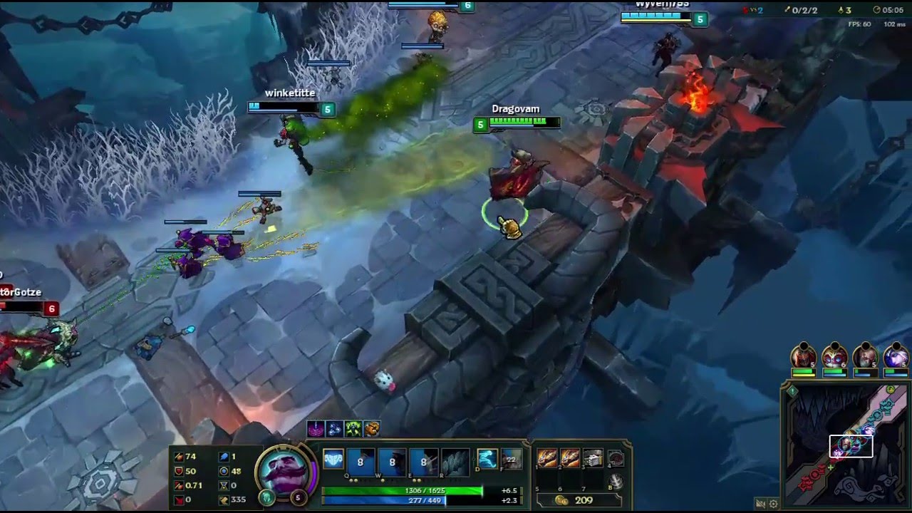 League of Legends TM Client baran - YouTube