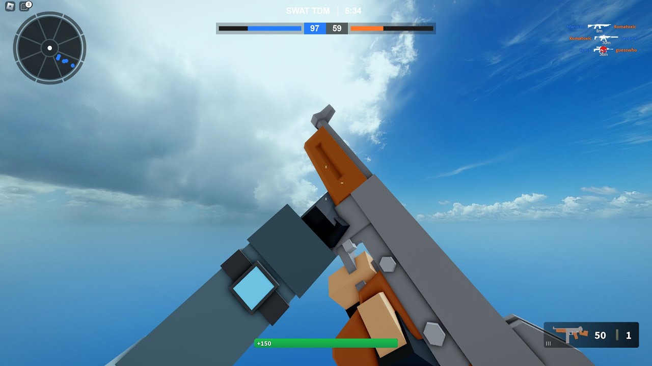 Tommy Gun Alpha Legendary Skin [Roblox Bad Business] - YouTube