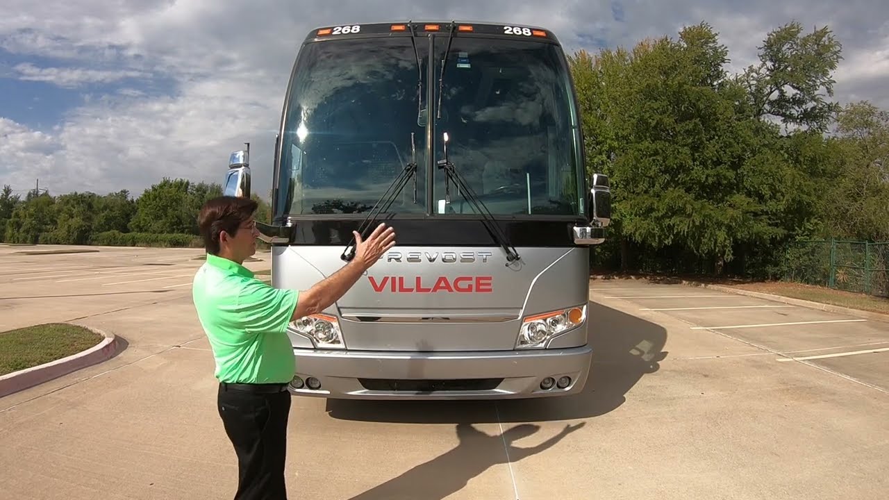 ELDT Pre-Trip Inspection Motor Coach Front/Steering System - YouTube