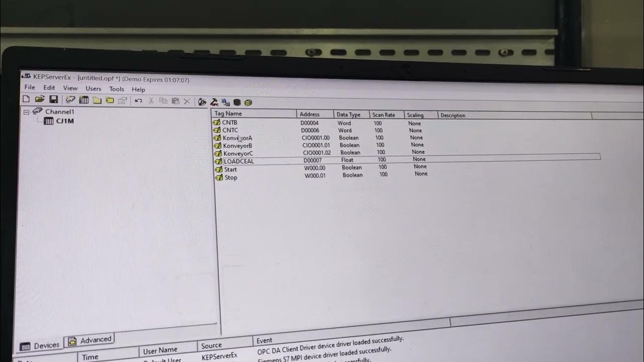 Function Block PLC Omron - YouTube
