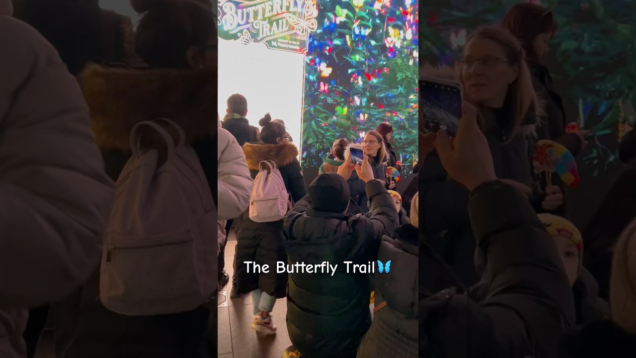 The Butterfly Trail at Outernet #london #freeattractionsinlondon # ...