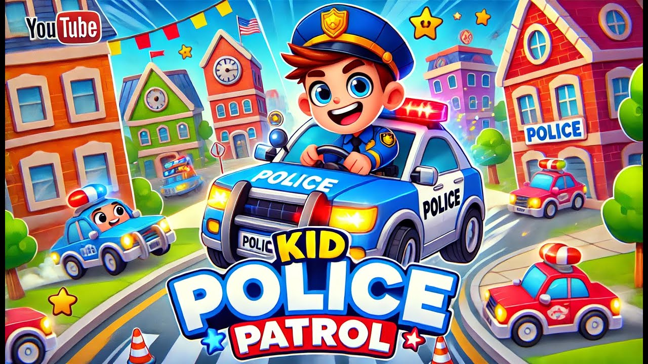 Kid Police Patrol | Watch Family #kidsgaming - YouTube