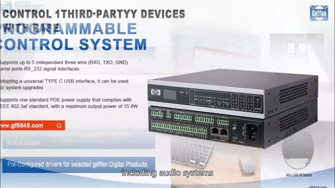 GEFFEN MAXCC programmable central controlleris the core part of the ...